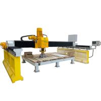 China Automatic Single Head Bridge Type Stone Polisher For Marble Granite Block Slab Tile for sale
