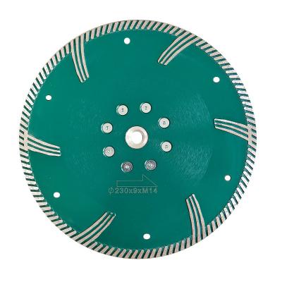 China Marble Granite Diamond Saw Blade Turbo Cutting Disc For Handheld Stone Cutting Machine for sale