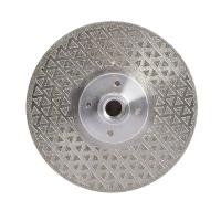 China M14 Double Sided Electroplated Diamond Disc For Marble Granite Grinding And Cutting for sale