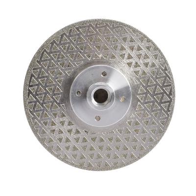 China M14 Double Sided Electroplated Diamond Disc For Marble Granite Grinding And Cutting for sale