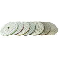 China Dry Use Resin Flexible Polishing Pad For Marble Granite for sale
