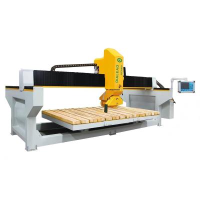 China Granite Marble Quartz Cutting Monoblock Bridge Saw For Countertop Fabrication Workshops for sale