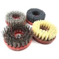 China Granite Marble Polishing Antique Diamond Brush Silicon Carbide Circular Stone Brush for sale
