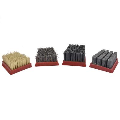 China Granite Marble Polishing Antique Diamond Brush Silicon Carbide Frankfurt Stone Brush for sale