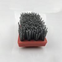 China Silicon Abrasive Filaments Fickert Brush 140mm For Grinding Granite Slabs Or Ceramic Tiles for sale