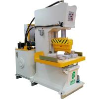 China Hydraulic Stone Guillotine Stone Splitting Machine For Curb Kerb Stone Marble Granite Paving Stone for sale