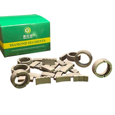 China Fast Cutting Diamond Crown Segment For Reinforced Concrete in Russia Market for sale