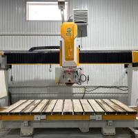 China 5 Axis CNC Stone Cutting Machine Accurate for Complex Stone Sculptures & Facades for sale
