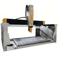 China CNC Stone Fabrication Center 5-Axis Router for Complex Architectural Stonework for sale