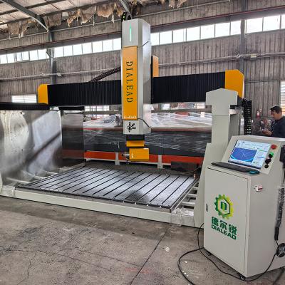 China Customizable 5-Axis CNC Router for Stone Countertops Monuments & Art for sale