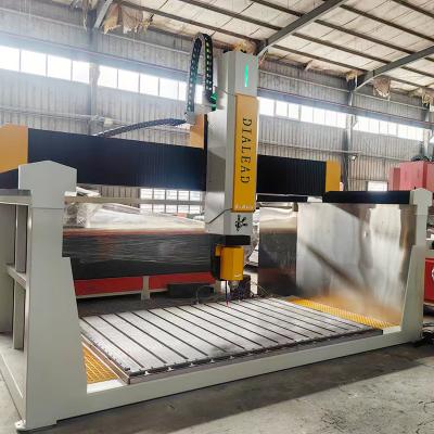 China Automated 5-Axis CNC Stone Working Machine High-Efficiency Carving Milling for sale