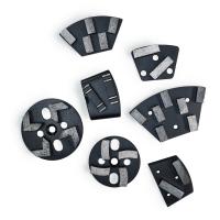 China Quick Connecting Grinding Machine Applied Segmented Diamond Abrasive for Concrete Floor for sale