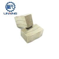 China LINXING Diamond Segments for Granite Cutting 900mm-4200mm and Taper Segment Shape for sale