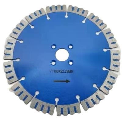 China Ti-coated 180mm Diamond Blade Cutter Disc for Finishing Volcanic Stone in Mexico for sale