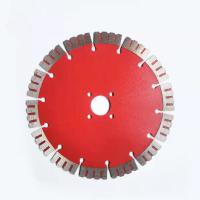 China Ti-coated 180mm Diamond Blade Cutter Disc for Finishing Volcanic Stone in Mexico for sale
