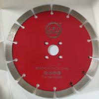 China Ti-coated 180mm Diamond Blade Cutter Disc for Finishing Volcanic Stone in Mexico for sale