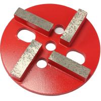 China Grinder LINSING Diamond Segments for Concrete Floor Polishing 120 Grit Abrasive Block for sale