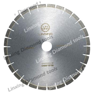 China Diamond Tools for Granite Disc Tiles Cutting Segment size 40*3.2*15mm Diameter 350mm for sale