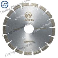 China Diamond Tools for Granite Disc Tiles Cutting Segment size 40*3.2*15mm Diameter 350mm for sale