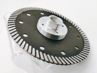 China 115mm Continuous Thin Turbo Diamond Saw Blade for Cutting and Grinding Applications for sale
