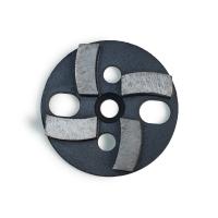 China A Grade Stone Abrasive Metal Bond Round Diamond Segments for Concrete Grinders for sale