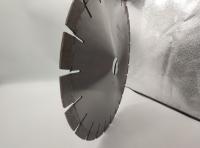 China U-shape Lava Stone Cutting 350mm Diamond Saw Blade Disc with Segment Size 40*3.3*15mm for sale
