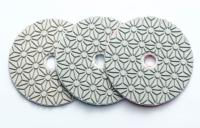 China 3 Step Polishing Pads for Wet Polishing Granite Marble Tile Slab Resin and Diamond for sale