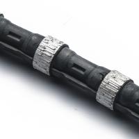 China Linxing 12.0mm Spring Diamond Granite Wire Saw Beads with High Working Efficiency for sale