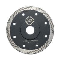 China Diamond Turbo Saw Blade for Cutting Asphalt Ceramic Granite Marble Stone Porcelain Tile for sale