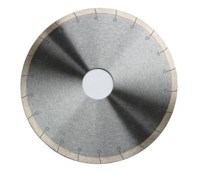 China Customized Color 350mm Fish Hook Saw Blade for Edge Cutting of Porcelain Tiles Ceramics for sale