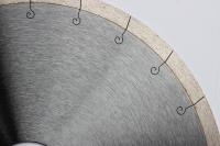 China Customized Color 350mm Fish Hook Saw Blade for Edge Cutting of Porcelain Tiles Ceramics for sale