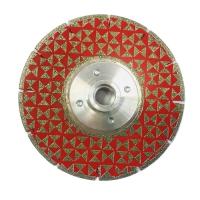 China 180mm Electroplated Marble Cutting Disc with M14 Flange and Customized OEM Support for sale