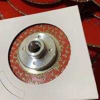 China 180mm Electroplated Marble Cutting Disc with M14 Flange and Customized OEM Support for sale