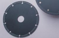 China 230mm Marble Cutting and Polishing Vacuum Brazed Saw Blade with Ti-coated Finishing for sale
