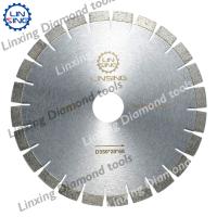 China 140 Teeths Industrial Grade Diamond Segmented Cutting Disc for Cold-Pressed Concrete for sale