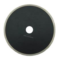 China Sharp Cutting 14'' Marble Porcelain Continuous Rim Saw Blade For Stone Tiles Ceramics for sale