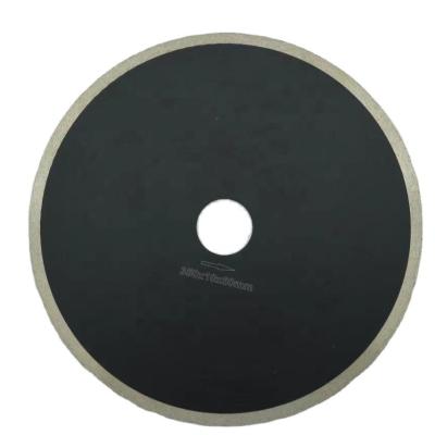 China Sharp Cutting 14'' Marble Porcelain Continuous Rim Saw Blade For Stone Tiles Ceramics for sale