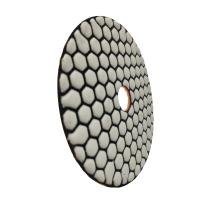 China Granite Marble Quartz Stone Polishing Abrasive Tools Dry Resin Bond Diamond Pads 7 Inch for sale