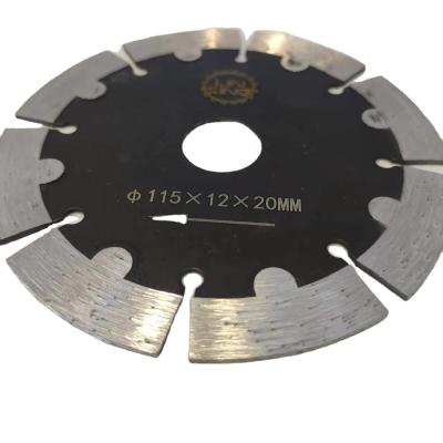 China Sharpness Finishing 115mm Diamond Disc Blade for Marble Granite Brick Asphalt Curb for sale