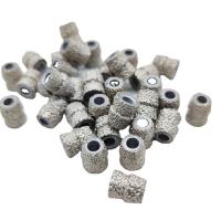 China Vacuum Brazed Taper Bead for Marble Stone Quarry Trimming Diamond Bead 11.0mm Wire Rope for sale
