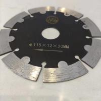 China Diameter 115mm Turbo Segmented Teeth Cutter Disc for Marble Granite Brick Asphalt Curb for sale