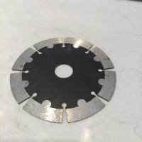 China Diameter 115mm Turbo Segmented Teeth Cutter Disc for Marble Granite Brick Asphalt Curb for sale