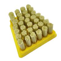 China Frankfurt Shape Diamond And Silicon Carbide Antique Brush For Stone Surface Processing for sale
