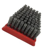China Frankfurt Shape Diamond And Silicon Carbide Antique Brush For Stone Surface Processing for sale