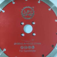 China Segmented Teeth Cutter Disc for Dry Cutting of Sharpness Diamond Tool Sandstone Brick for sale