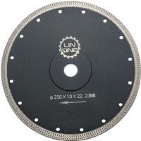 China 140 Teeths Silent Mesh Diamond Circular Saw Blade for Ceramic/Porcelain/Dekton Cutting for sale