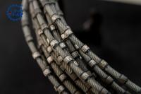 China Stone Cutting Diamond Wire Saw with 11.0mm Bead Diameter and 37pcs Beads per Meter for sale