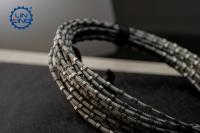 China Stone Cutting Diamond Wire Saw with 11.0mm Bead Diameter and 37pcs Beads per Meter for sale