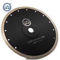 China Customized Color Diamond Coated Cutting Disc Teeths 140 for Stone Cutting and Grinding for sale