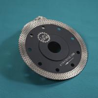 China 140 Teeths Turbo Saw Blade for Stone Slab and Tile Cutting Wet Dry Cutting Disc for sale